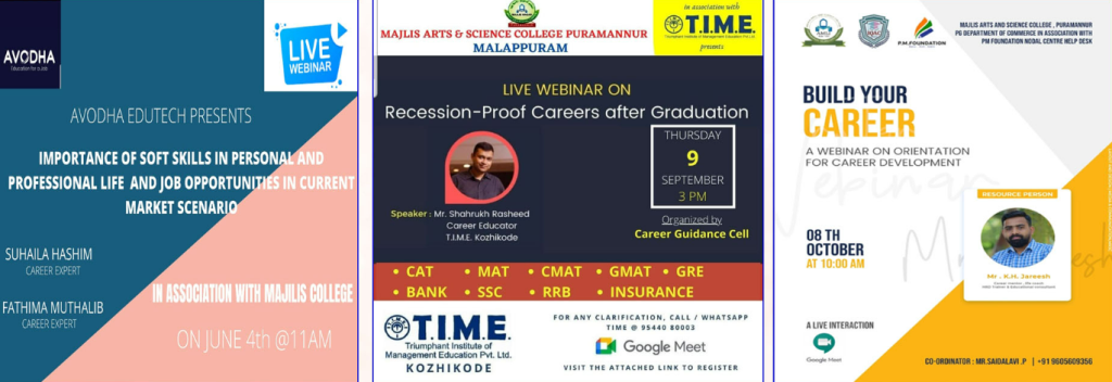 Career Guidance Cell and Placement Cell : Majlis Arts and Science ...