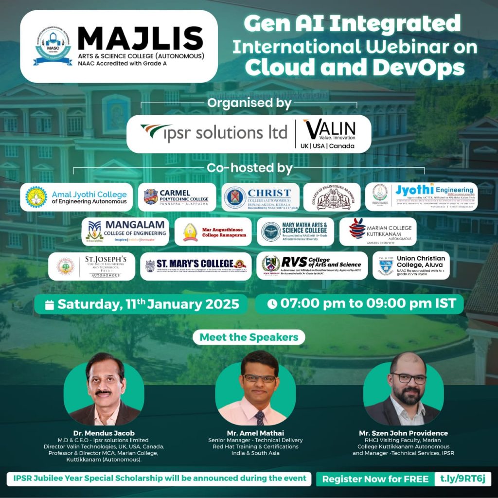𝐆𝐞𝐧 𝐀𝐈 𝐈𝐧𝐭𝐞𝐠𝐫𝐚𝐭𝐞𝐝 𝐈𝐧𝐭𝐞𝐫𝐧𝐚𝐭𝐢𝐨𝐧𝐚𝐥 𝐖𝐞𝐛𝐢𝐧𝐚𝐫 𝐨𝐧 𝐂𝐥𝐨𝐮𝐝 𝐚𝐧𝐝 𝐃𝐞𝐯𝐎𝐩𝐬 : Majlis ...