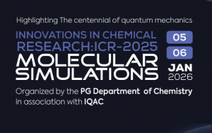 ICR-2025 on Molecular Simulations, marking the centennial of quantum ...